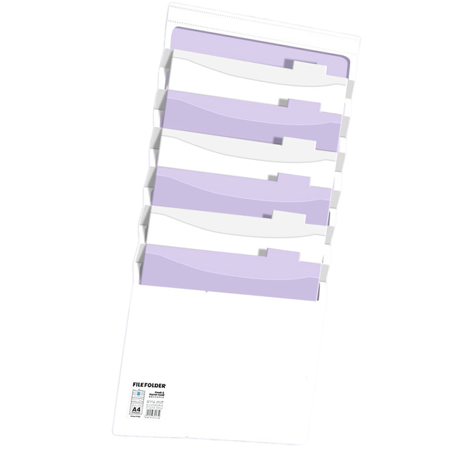 Portable Multi-Section File Holder Recyclable Foldable Organiser for ...