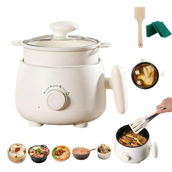 Portable Multifunctional Non-stick Electric Pot, 1.8l Portable Electric ...