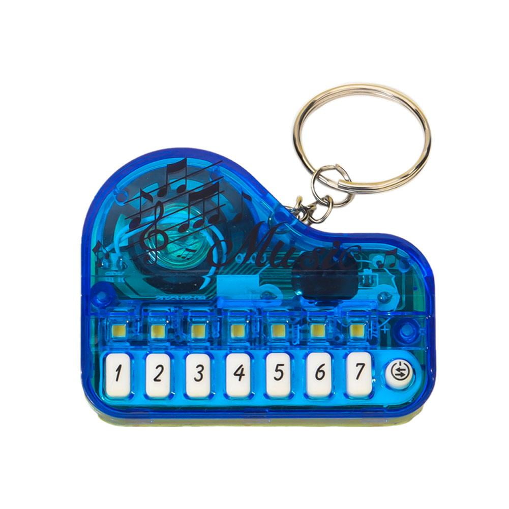 Portable Musical Instrument Toy Piano Keychain Mini Electronic Keyboard ...