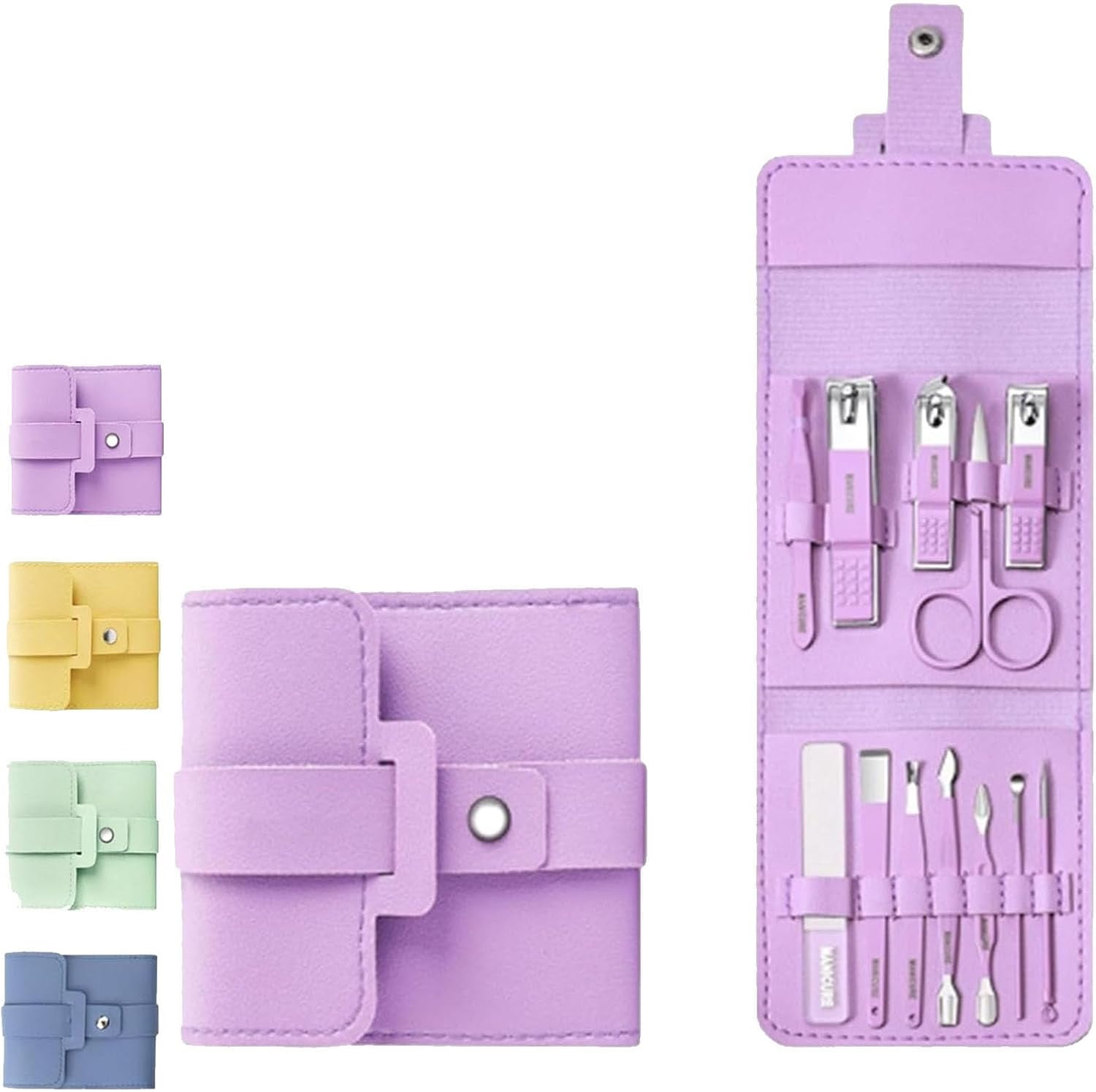 Portable Nail Clipper Set,Portable Nail Clipper Set 10 in 1 ...