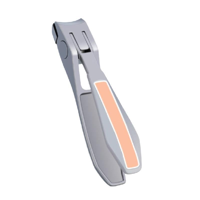 Portable Nails Scissors with Catcher,None Stainless Steel Fingernail ...