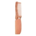 Portable Natural Wooden Beard Comb Folding Pocket Moustache Shaping ...
