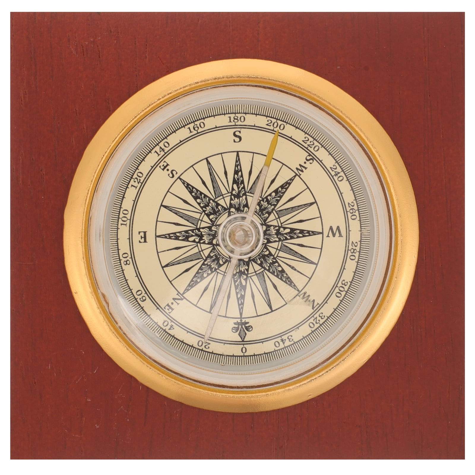 MLINS Vintage Style Portable Navigation Compass for Outdoor Use Brown ...