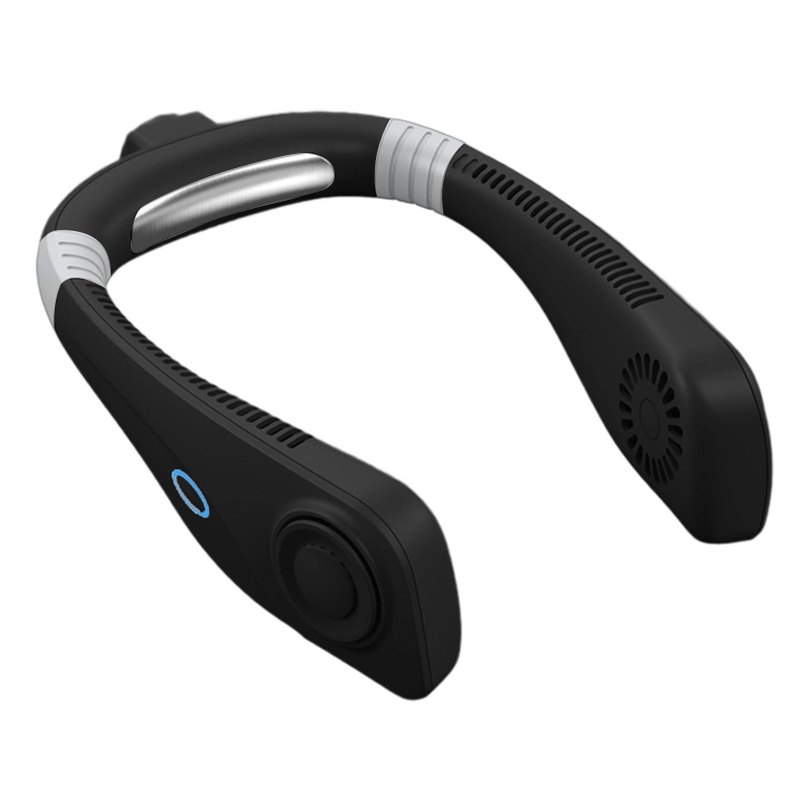 Portable Neck Fan, 5 Speed Wind Adjustment, Hands-Free Rechargeable ...