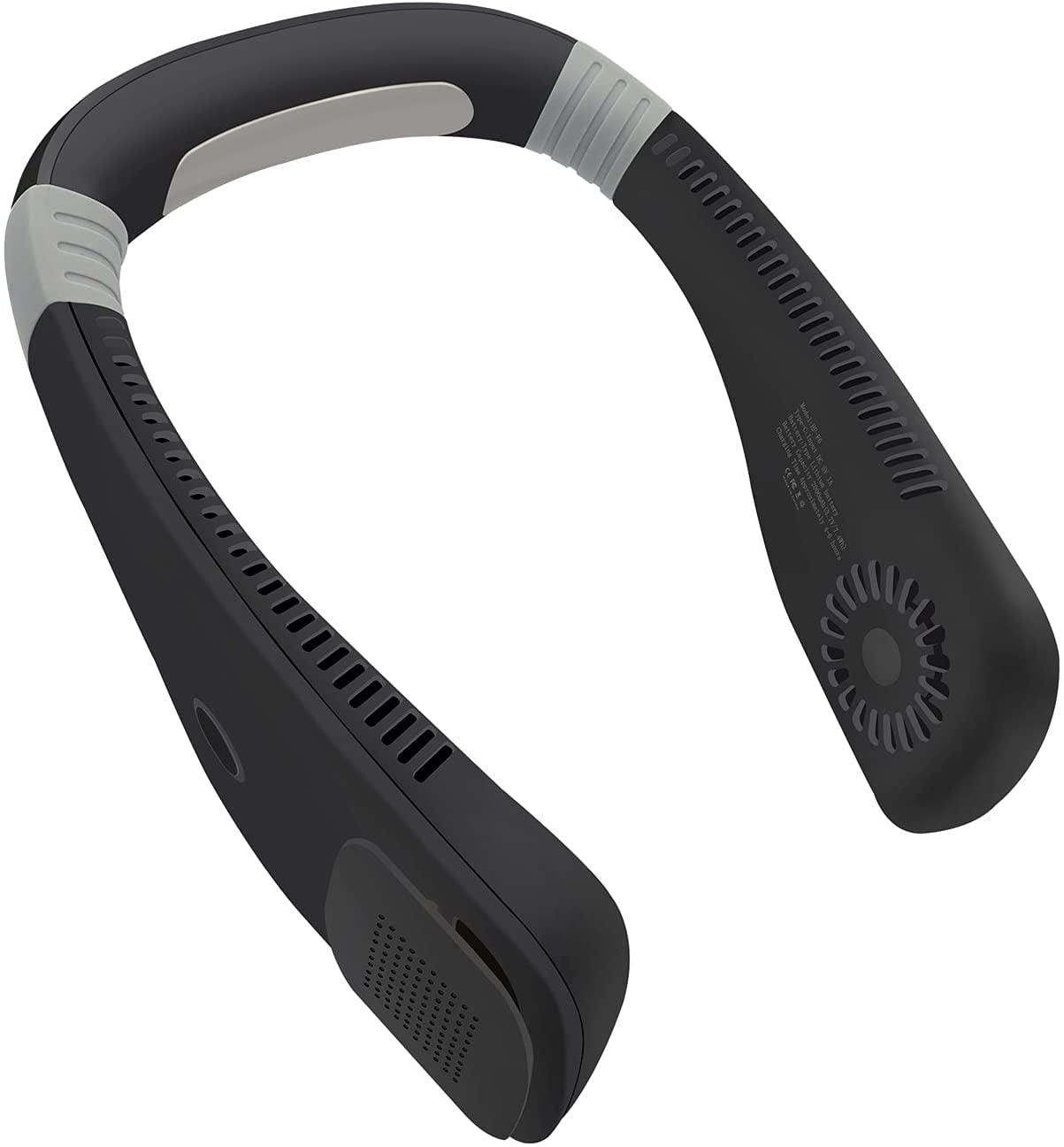 Portable Neck Fan,Bladeless USB Rechargeable Personal Hands-Free ...