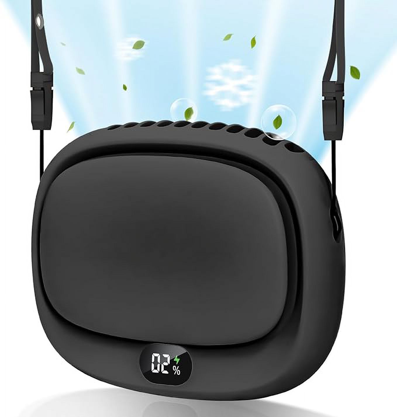 Portable Neck Fan, Handheld Mini Fan, Personal Fan USB Rechargeable, 5 ...