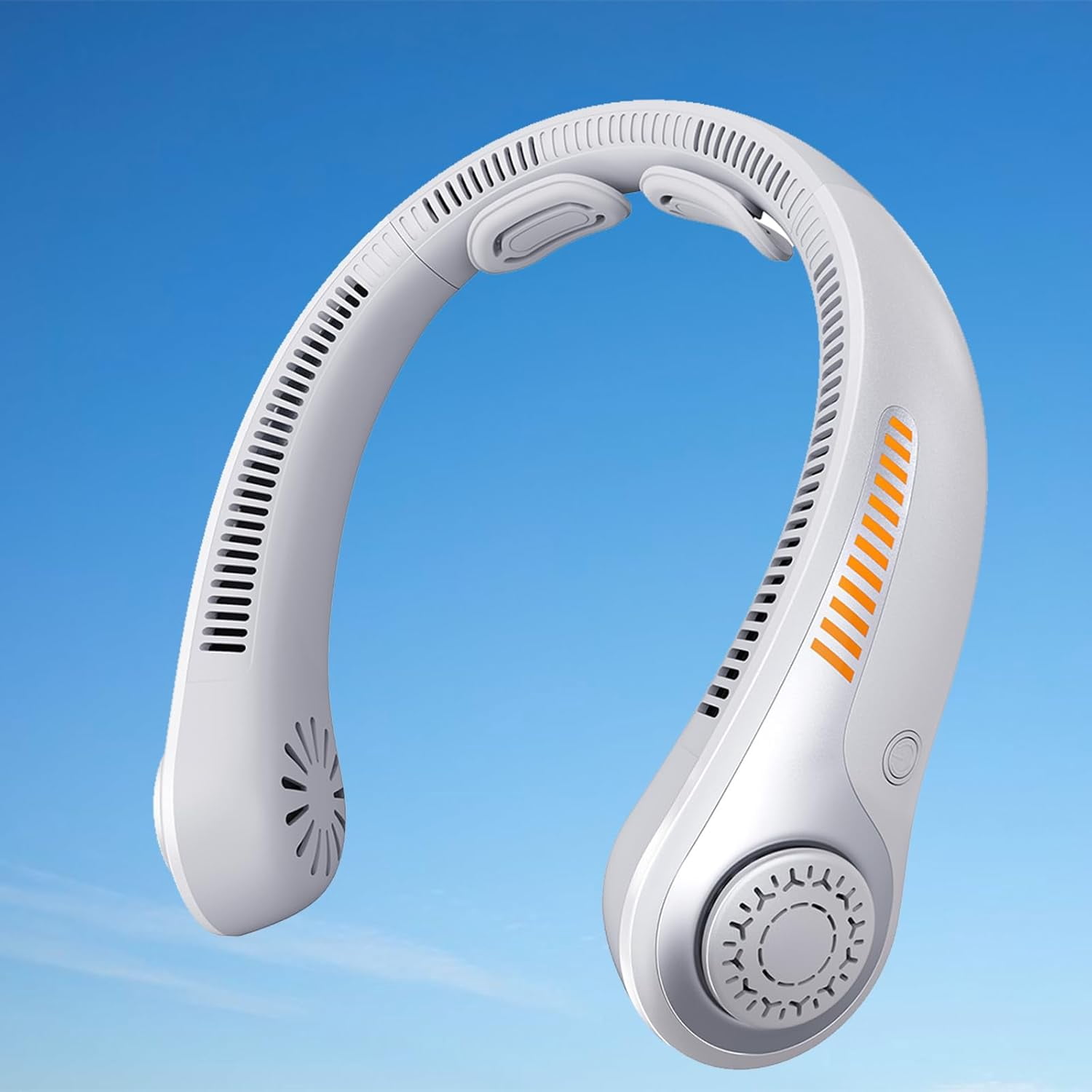 Portable Neck Fan - Rechargeable Neck Fan with Neck Support, 5-Speed ...