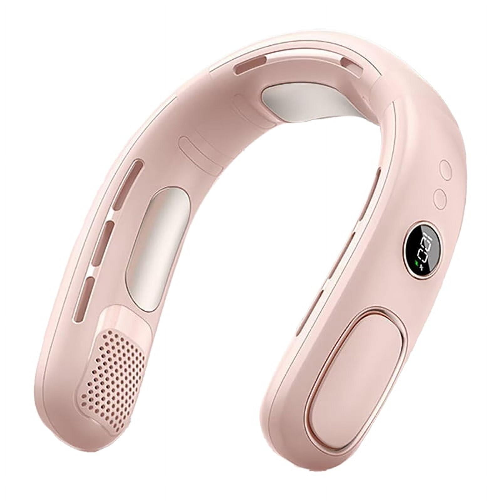 Portable Neck Fan with Semiconductor Cooling Plate That Blow Cold Air ...