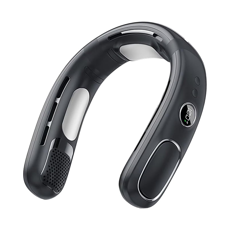 Portable Neck Fan with Semiconductor Cooling Plate That Blow Cold Air ...