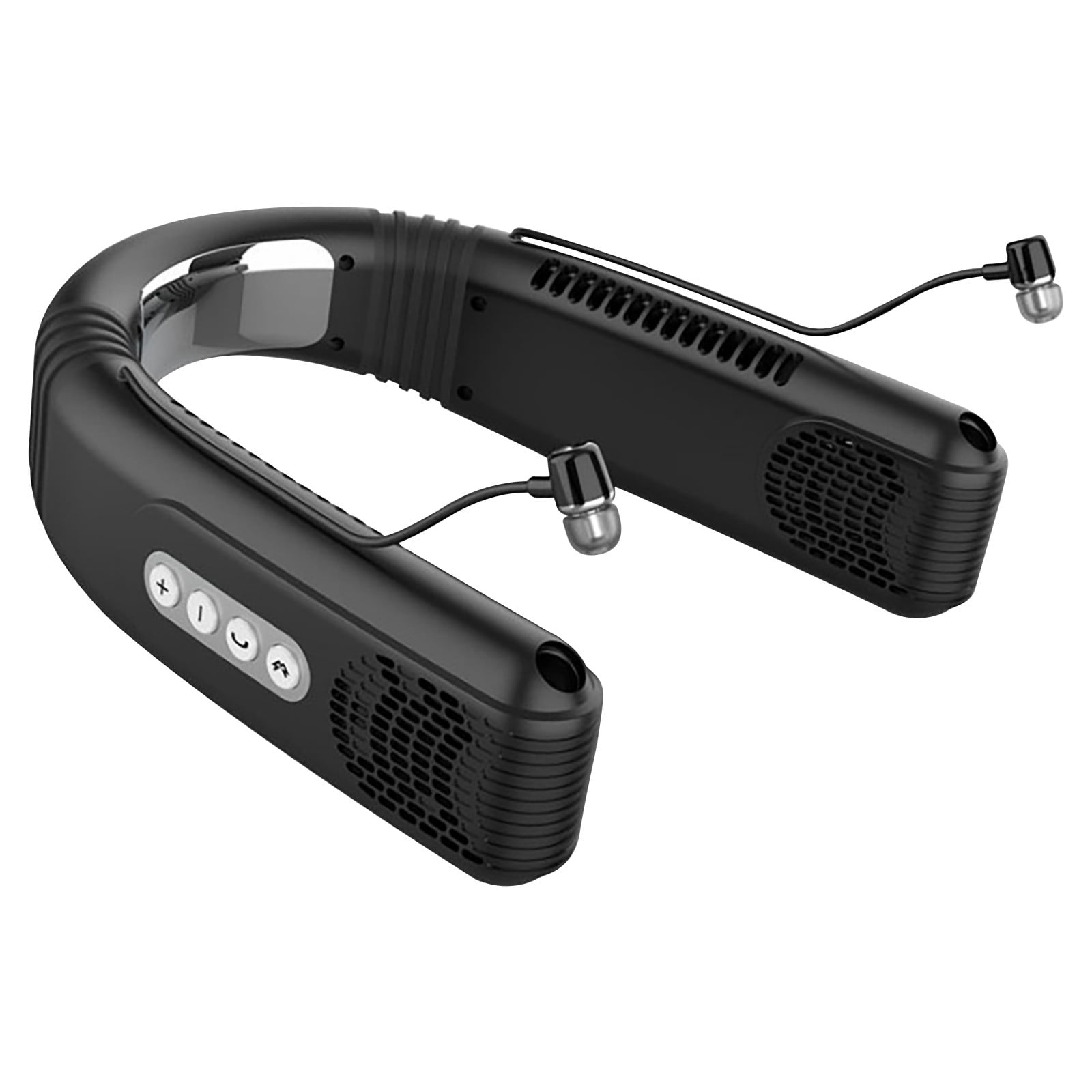 Portable Neck Fan, Wearable Personal Fan, 360°Cooling Leafless ...