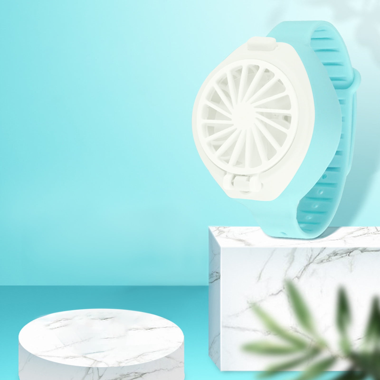 Portable Neck Fan, Wearable Personal Fan, 360°Cooling Leafless ...