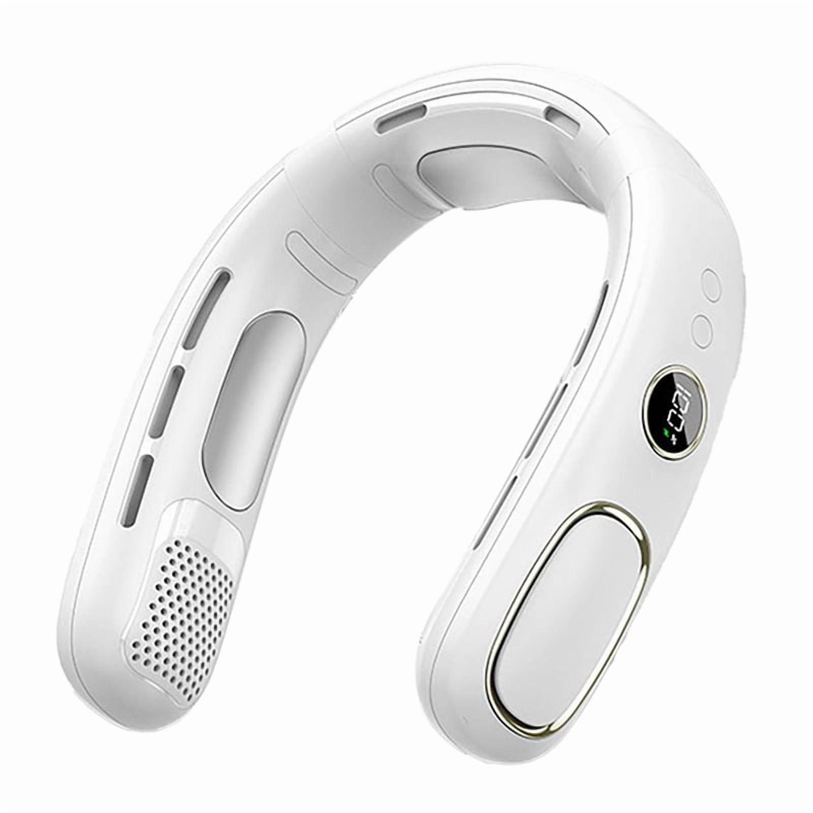 Portable Neck Fan with Semiconductor Cooling Plate That Blow Cold Air ...