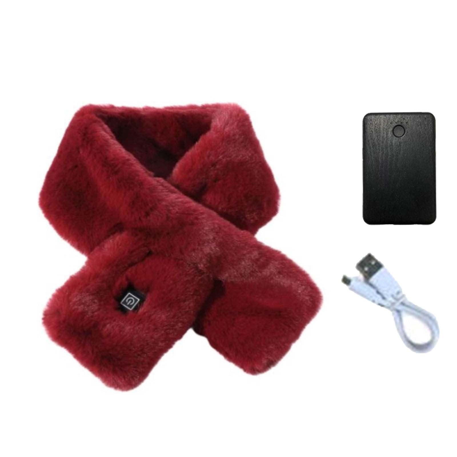Portable Neck Warmer Neck Heating Pad Heating Scarf Heated Neck and ...