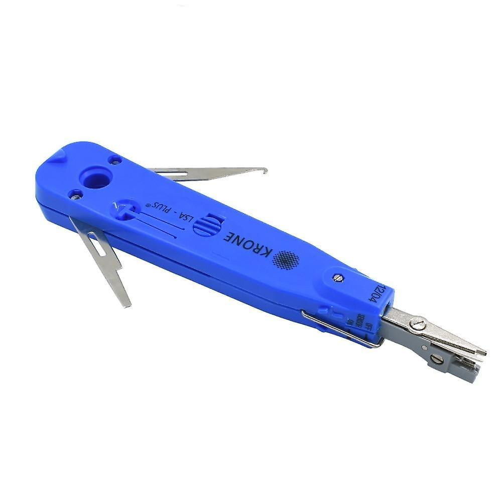 Portable Network Cable Tester Crimping Tool Crimping Knife (Blue ...