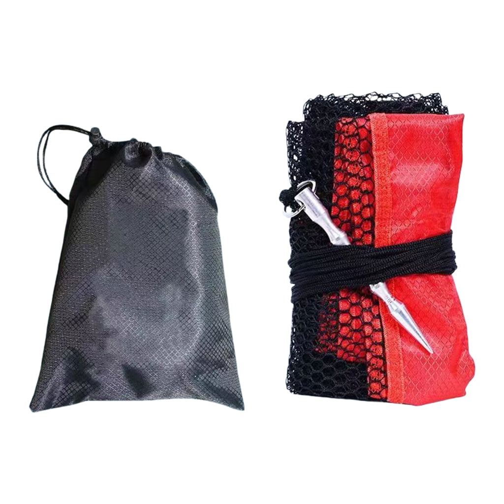 Portable Nylon Fishing Net Diving Fishing Net Bag Catching Netting Fish ...