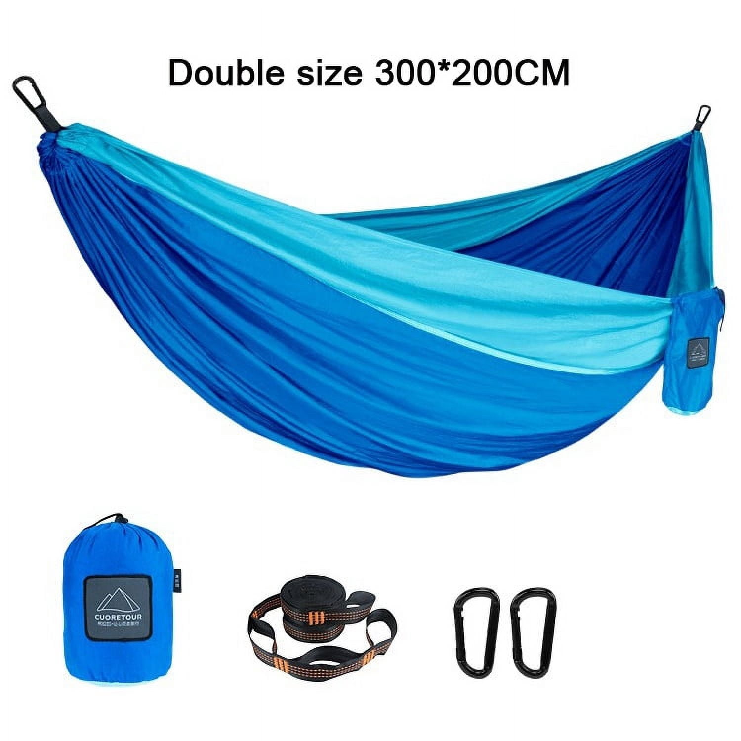 Portable Nylon Parachute Fabric Single and Double Size Outdoor Camping ...