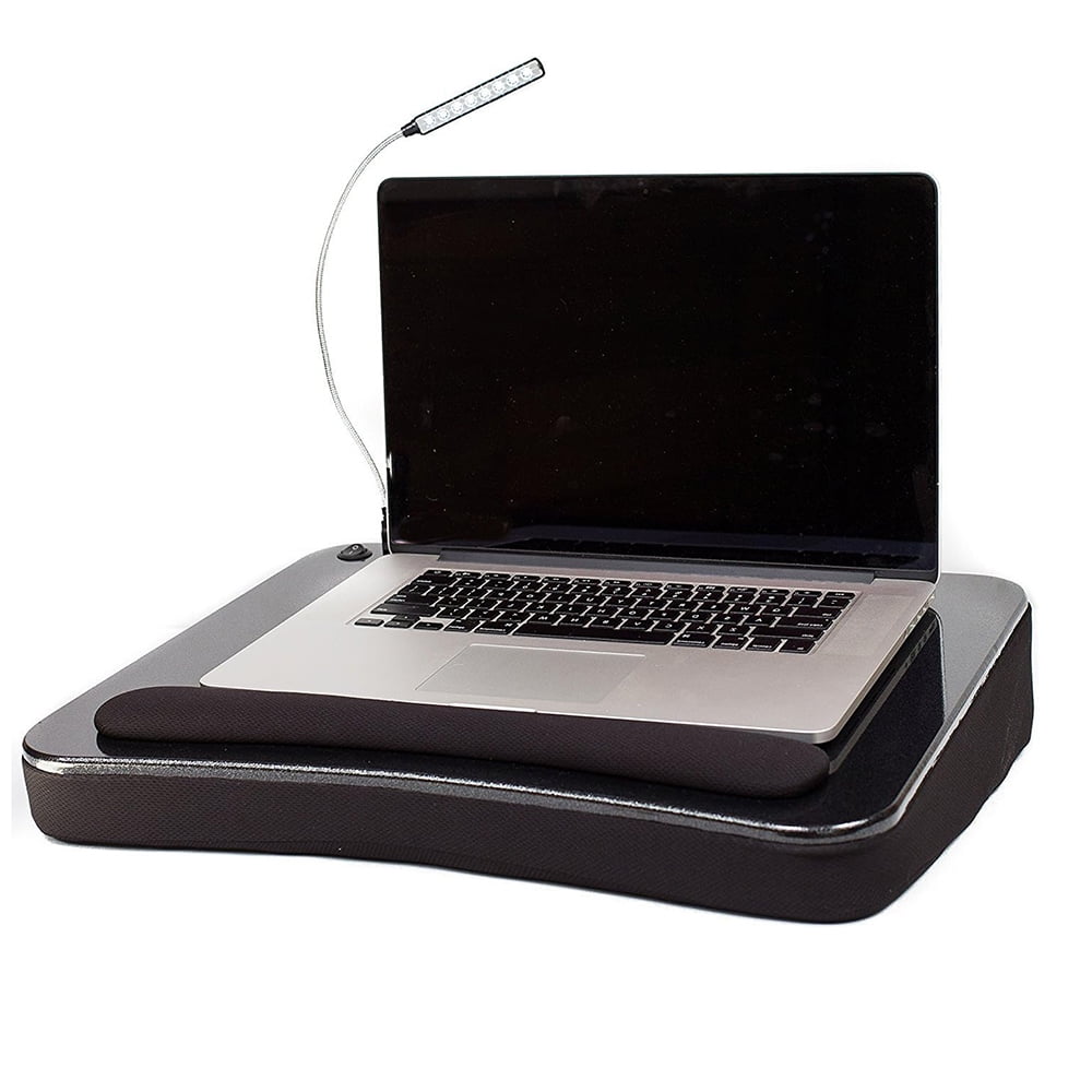 Portable Office Desk, Versatile Lap Desk with Memory Foam Cushion ...