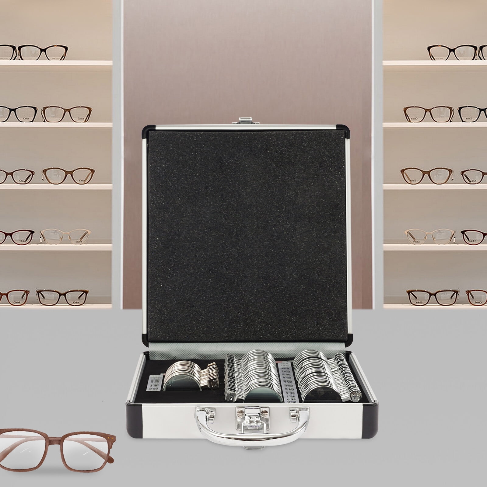 Portable Optical Trial Lens Set 68 Pcs Trial Lens Set With Storage Case ...