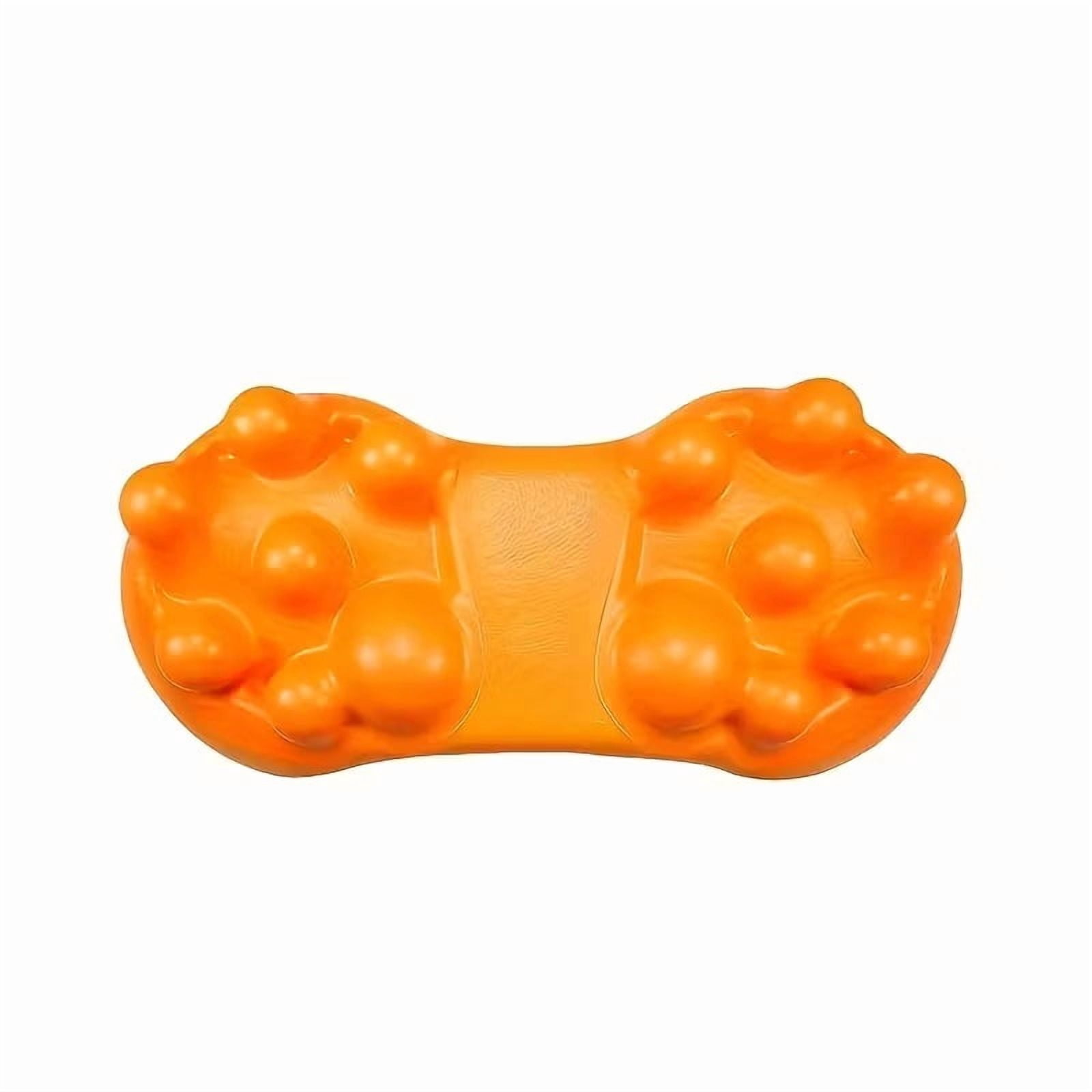 Portable Orange Oval Muscle Stretching Tool - 14-Point Trigger Point ...