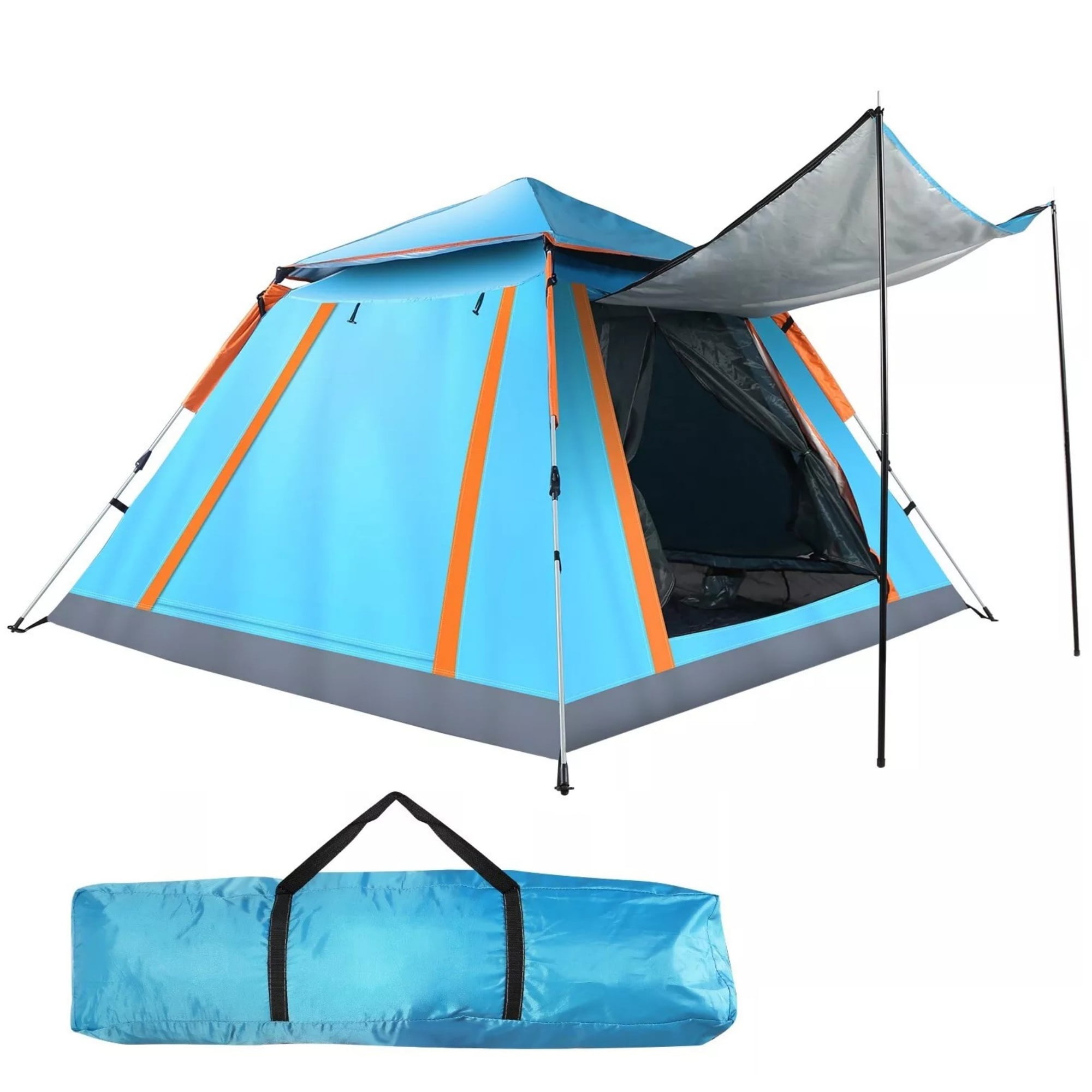 Portable Outdoor Camping 2 Person Waterproof Hiking Folding Dome Tent ...