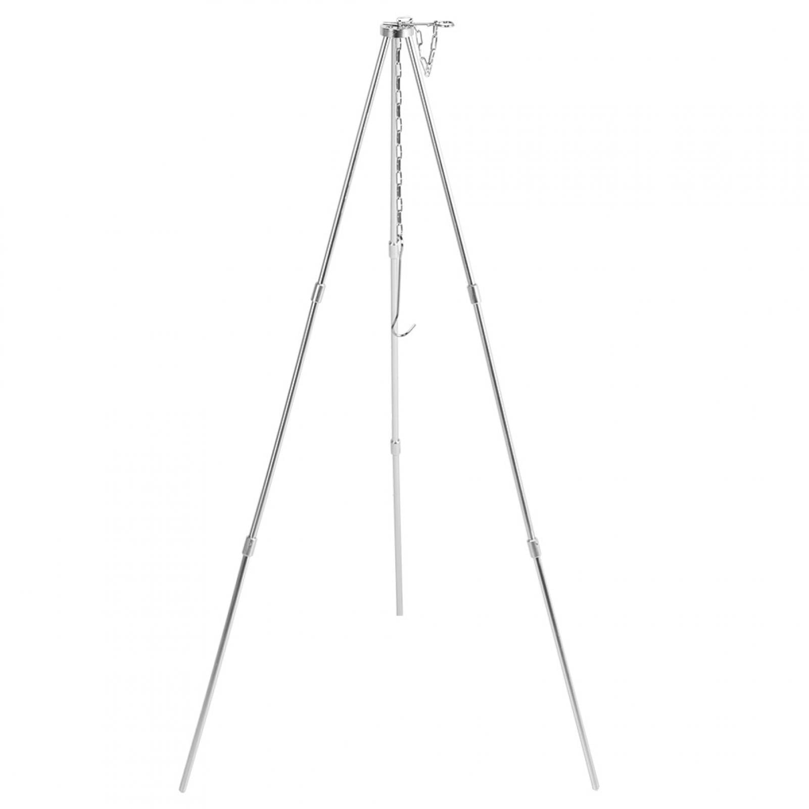 Portable Outdoor Cooking Tripod,Folding Campfire Grill Grate with ...