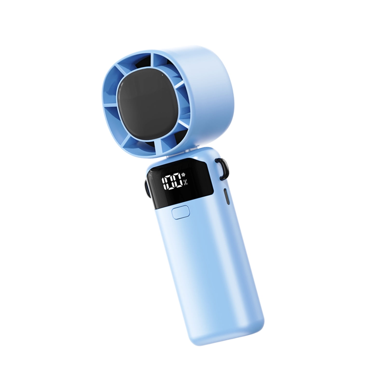 Portable Outdoor Handheld Fan 0-100 Speed Small Cooling USB C ...