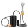 Portable Outdoor Shower with 2 Modes, 4400mAh Battery & LED for Camping ...