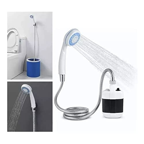 Portable Outdoor Shower, Electric Water Saving Shower, Battery Powered ...