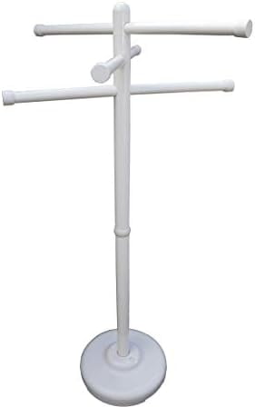Portable, Outdoor Spa and Pool Towel Rack - Bone. Made in The USA 3 Bar ...