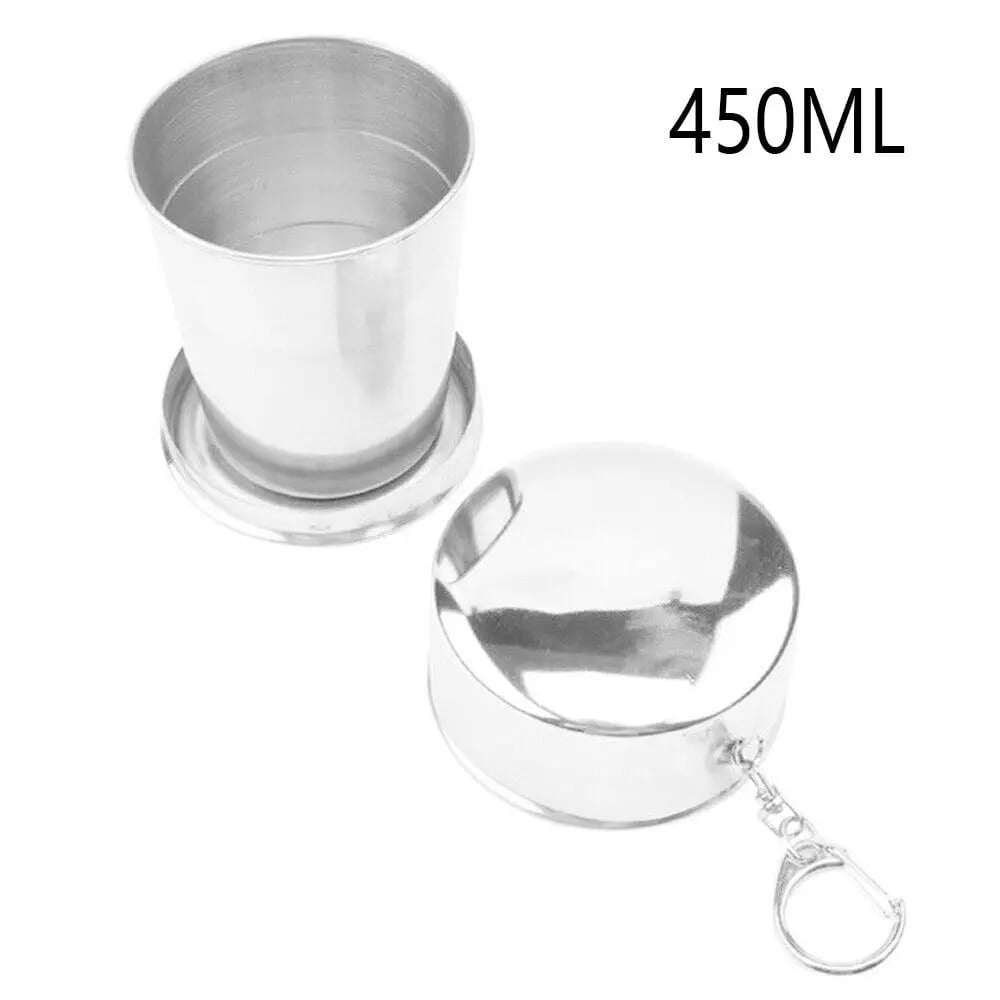 Portable Outdoor Travel Folding Collapsible Cup Telescopic Mug ...