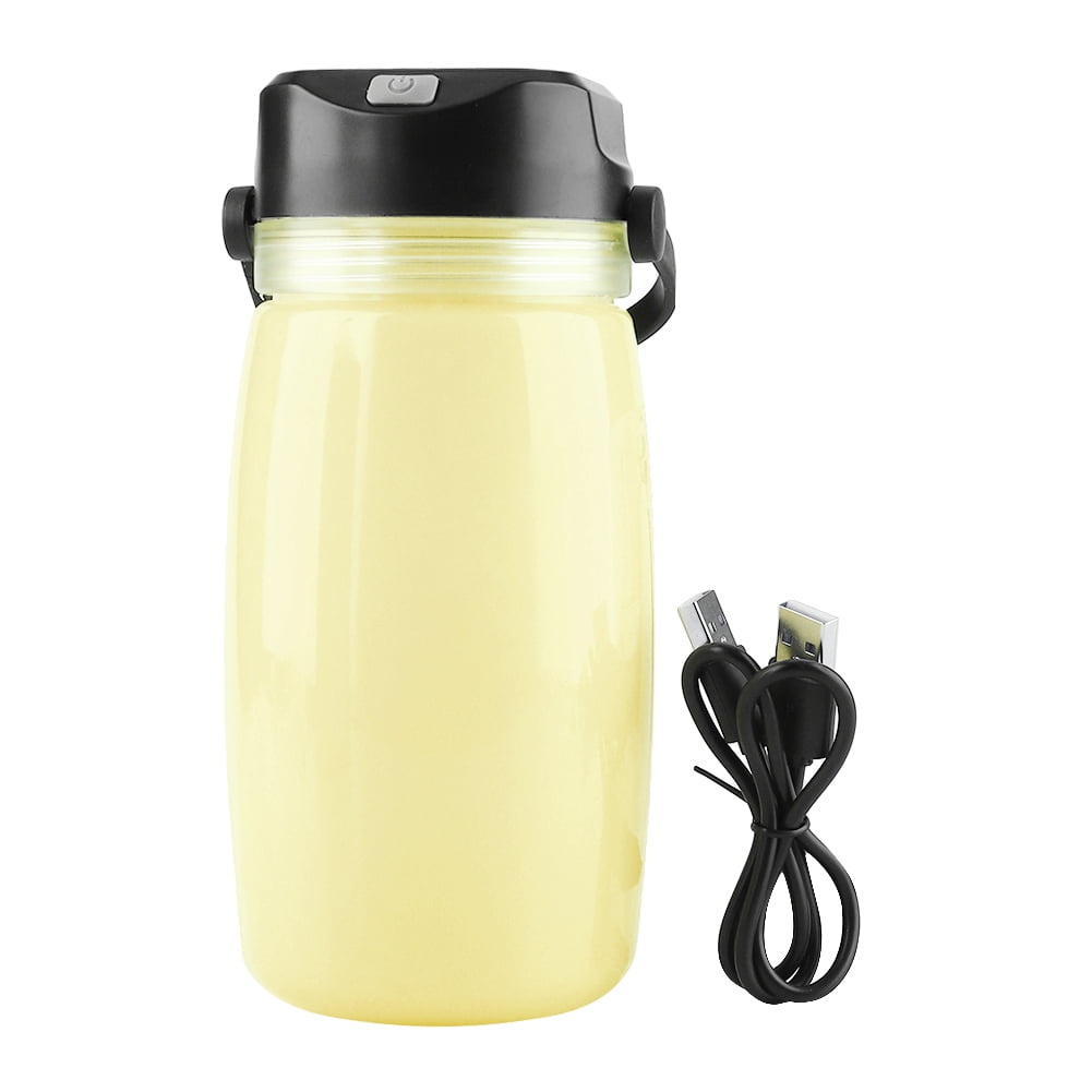 Portable Outdoor Water Bottle USB Solar Charging Camping Light Hiking ...