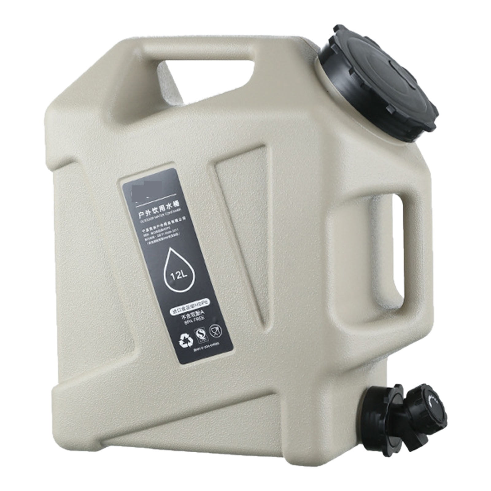 Portable Outdoor Water Storage Container Green/Khaki/Black PE Water ...