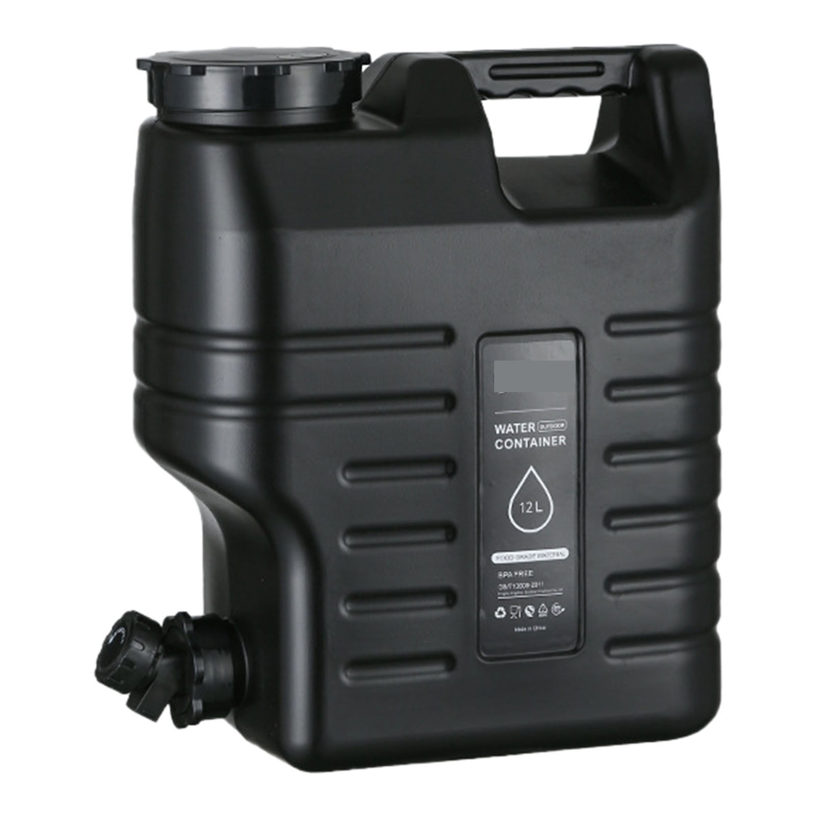 "Portable Outdoor Water Storage Container Green/Khaki/Black PE Water ...