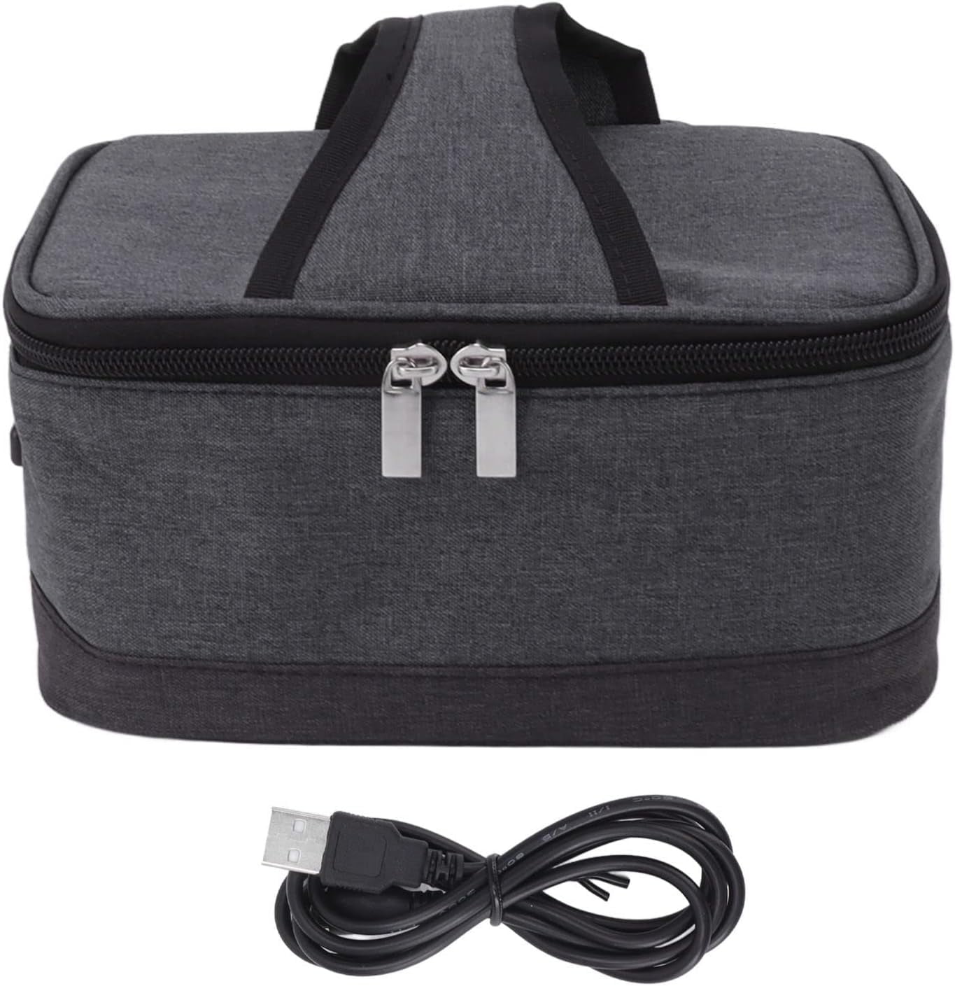 Portable Oven Heated Lunch Box, Electric Lunch Box Food Heater, USB ...