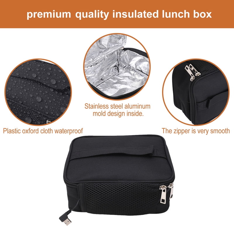 Portable Oven, Mini Microwave with 2 Heating Methods, Oxford Cloth Food ...