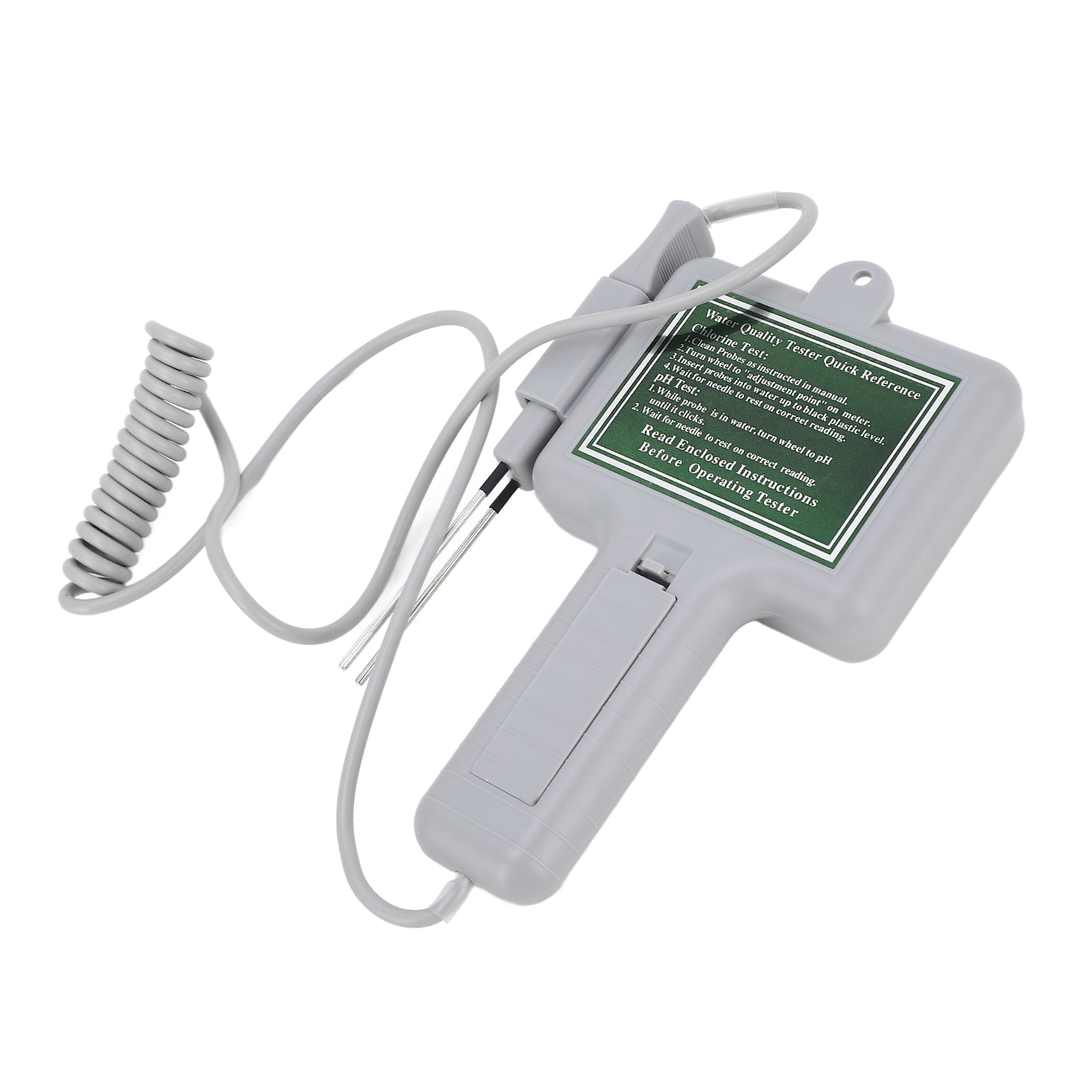 Portable PH Tester Chlorine Meter Swimming Pool Spa Water Quality ...