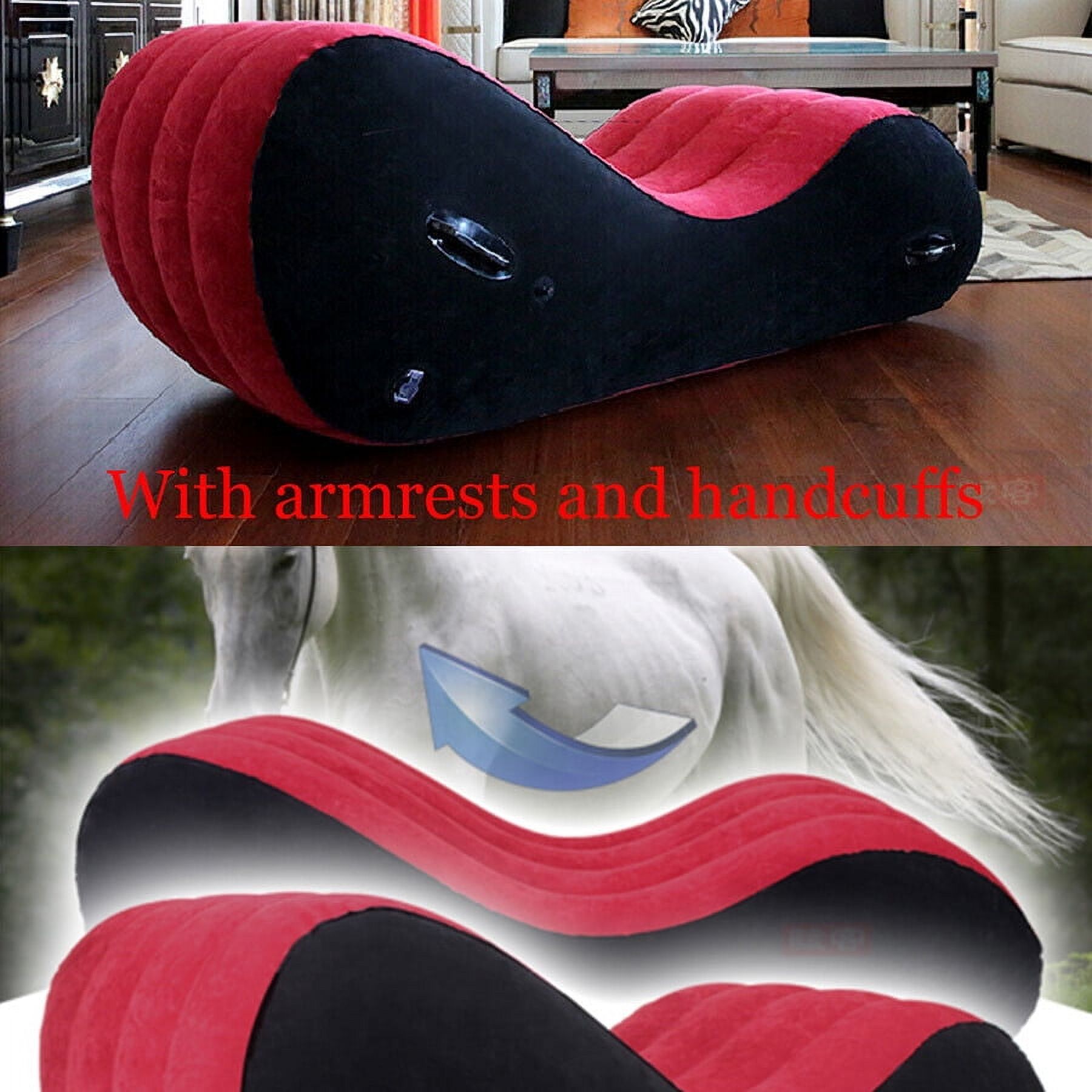 Portable PVC Fold Inflatable Sofa Office Break Relaxing Lazy Sofa Bed ...