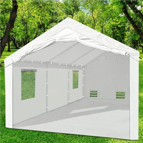 Portable Paint Booth 20x12.5x10ft Heavy Duty Rainproof Spray Shelter ...