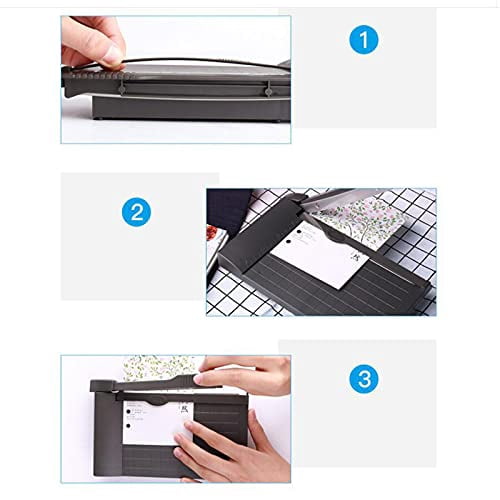 Portable Paper Trimmer Guillotine Photo Cutter for Label Coupon ...
