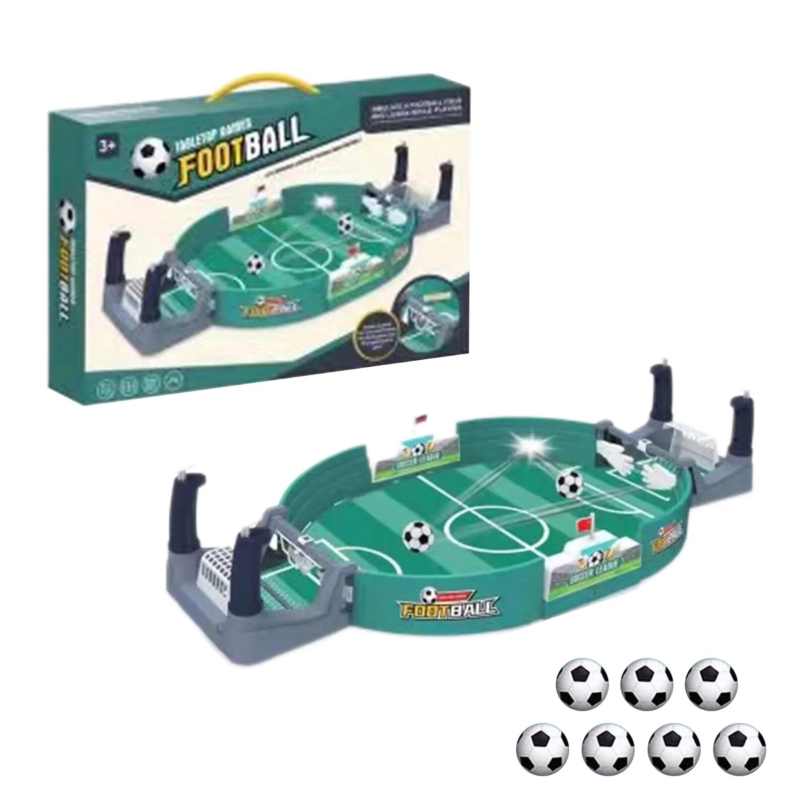 Portable Parent-child Interactive Toys Mini Table Soccer Sports with 2 ...
