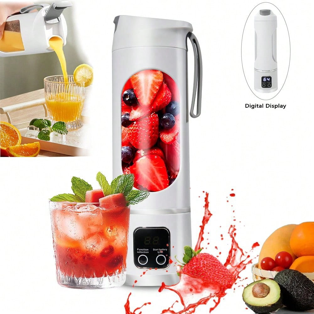 Portable Personal Blender For Shakes & Smoothies, Leakproof-Lid & Sip ...