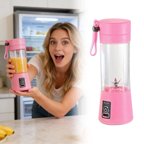 Portable Personal Size Blender - Mini Blender Make Smoothies and Shakes ...