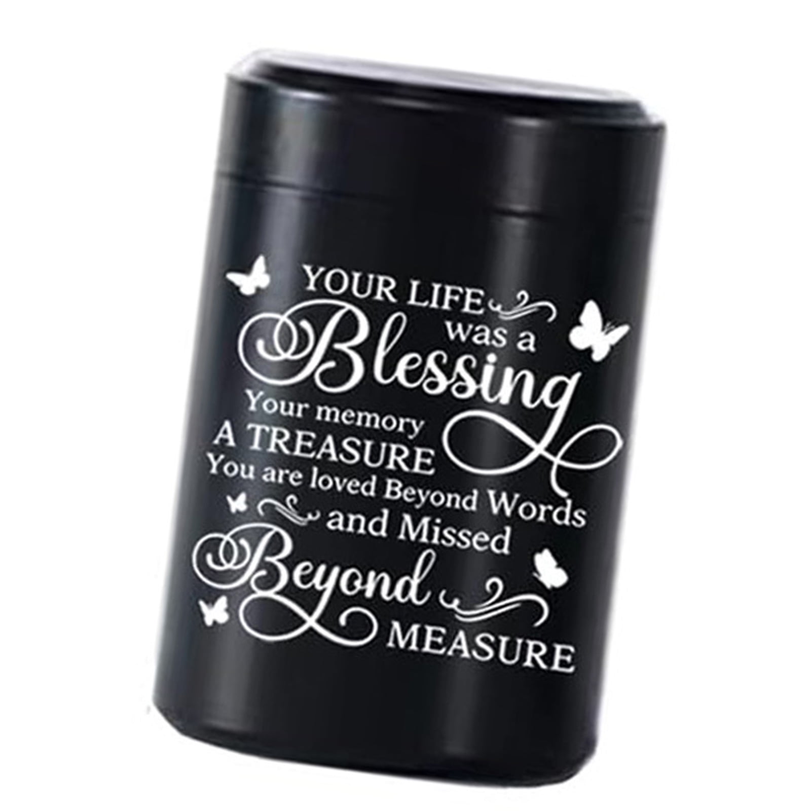 Portable Pet Ashes Container Stainless Steel Tiny Urn Memorial ...