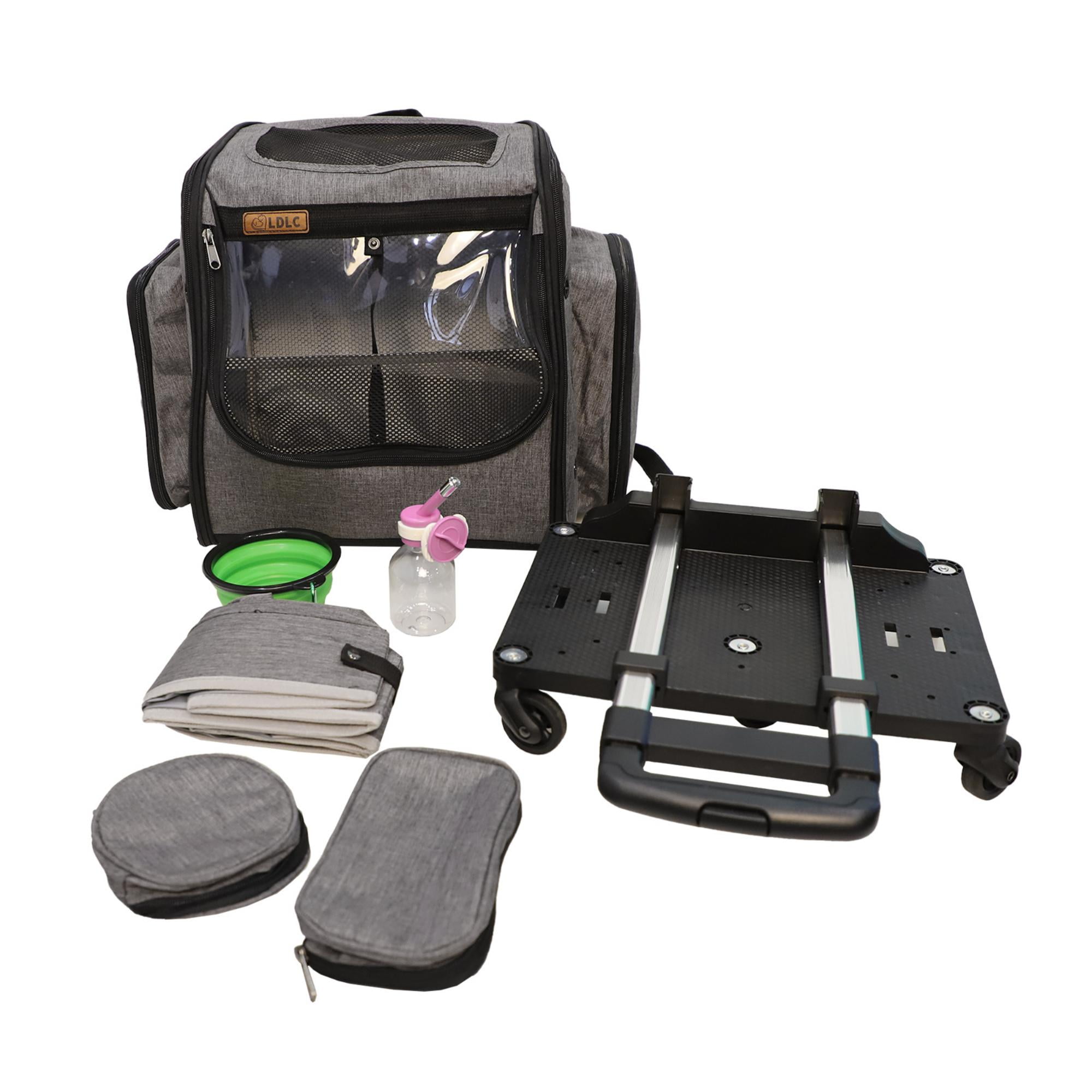 Portable Pet Carrier Backpack with Adjustable Handle, Pet Carrier Bag ...