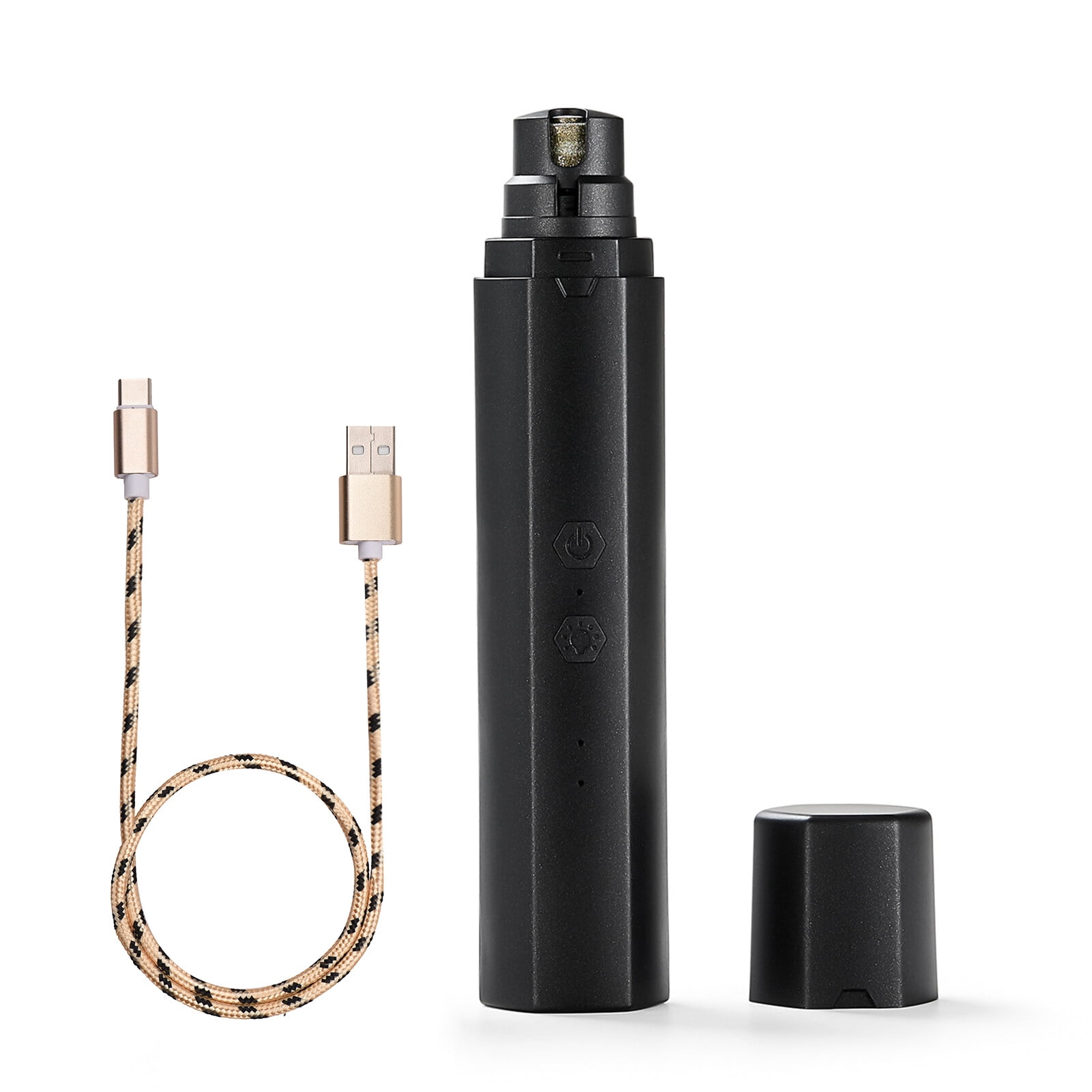 Portable Pet Nail Grinder Electric Pet Nail Trimmer 2-Speed Low Noise ...