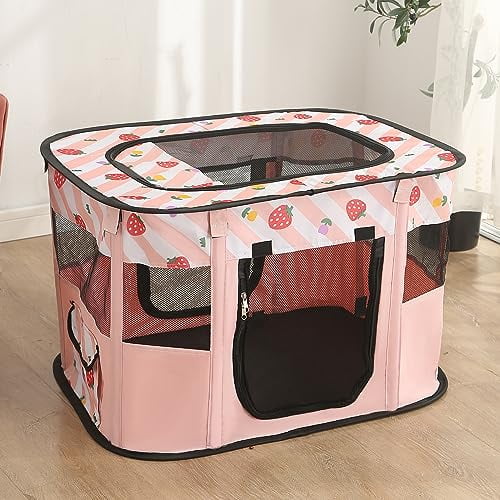 Portable Pet Play Pens, Dog and Cat Playpen Foldable, Dog Tent Puppy ...