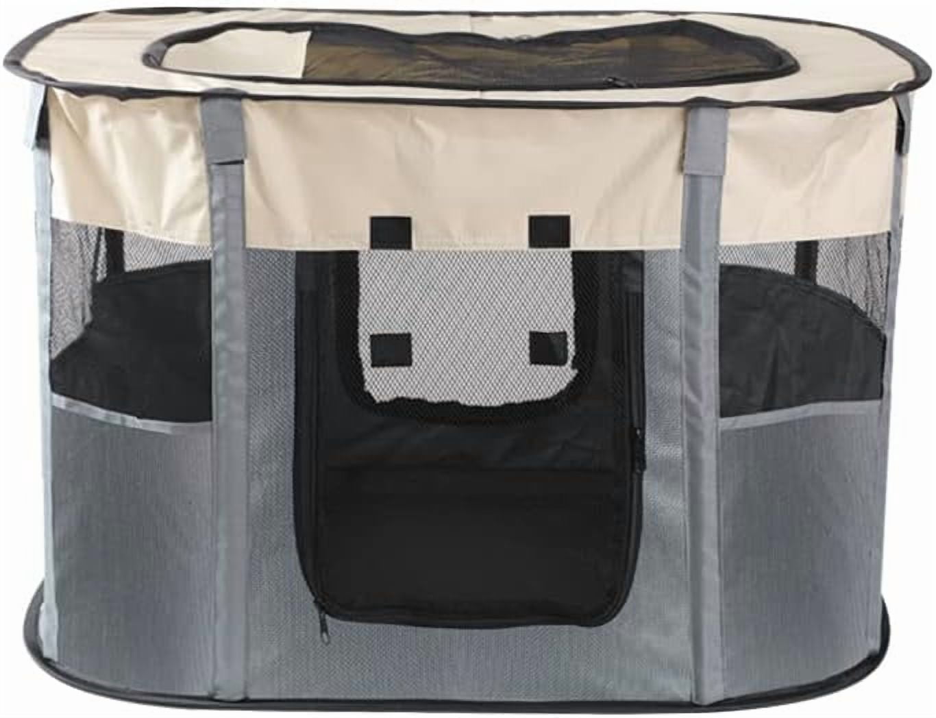 Portable Pet Playpen, Foldable Cats Exercise Enclosure Pen Tents Cat ...