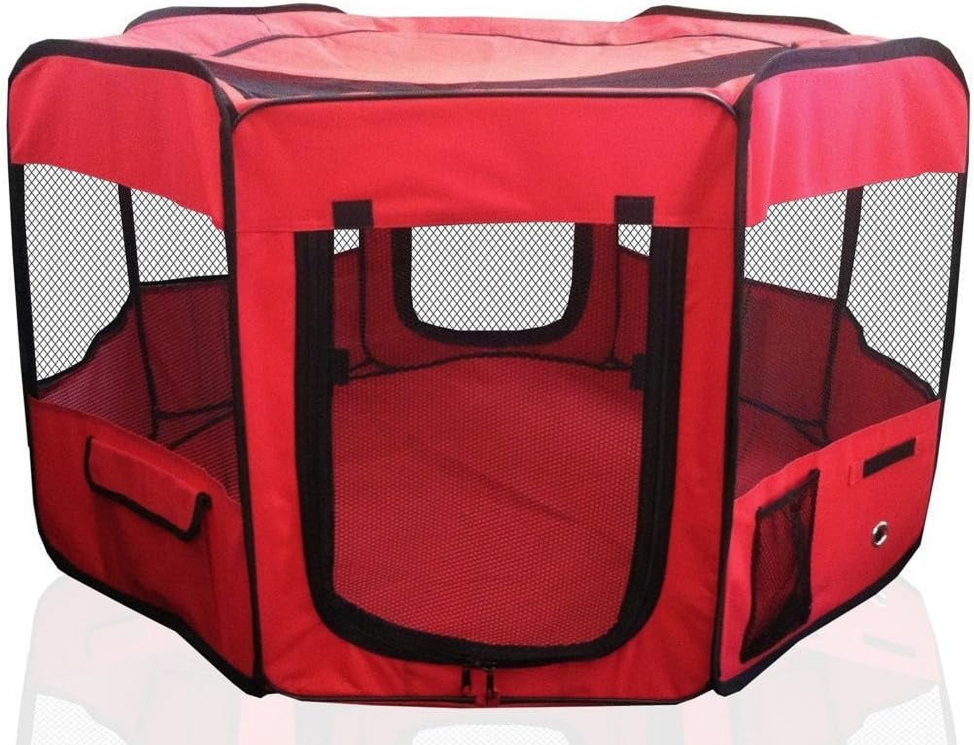 Portable Pet Playpen - Premium Puppy Kennel - Best for Small and Medium ...