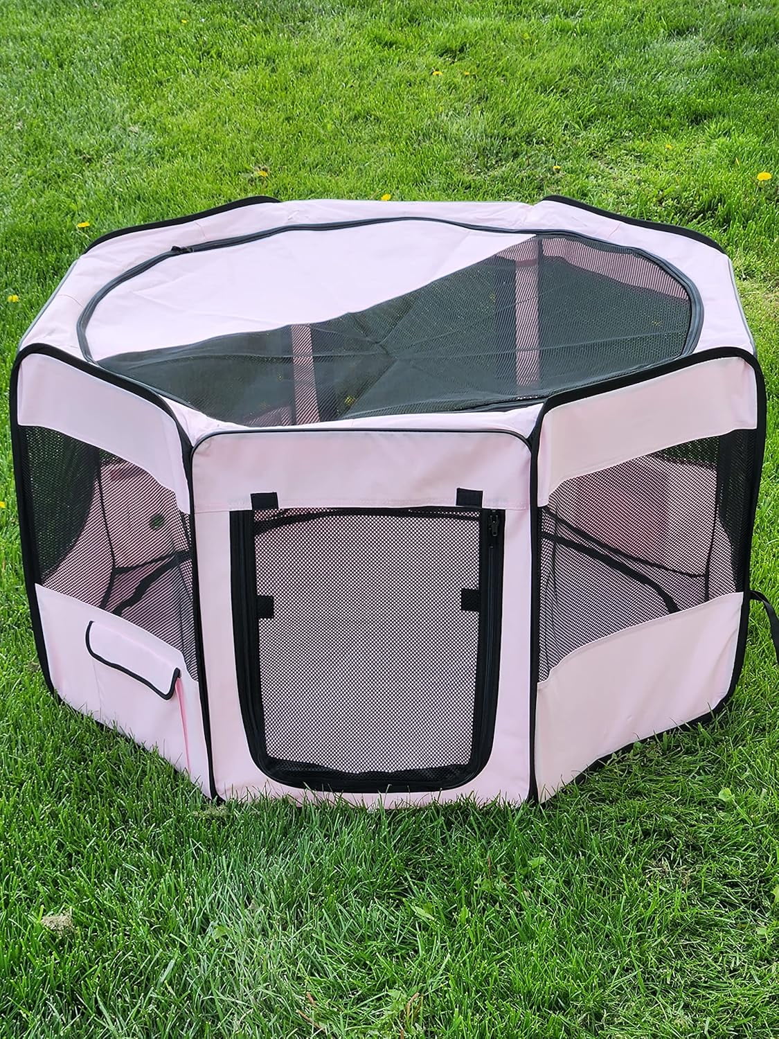 Portable Pet Playpen - Premium Puppy Kennel - Best for Small and Medium ...