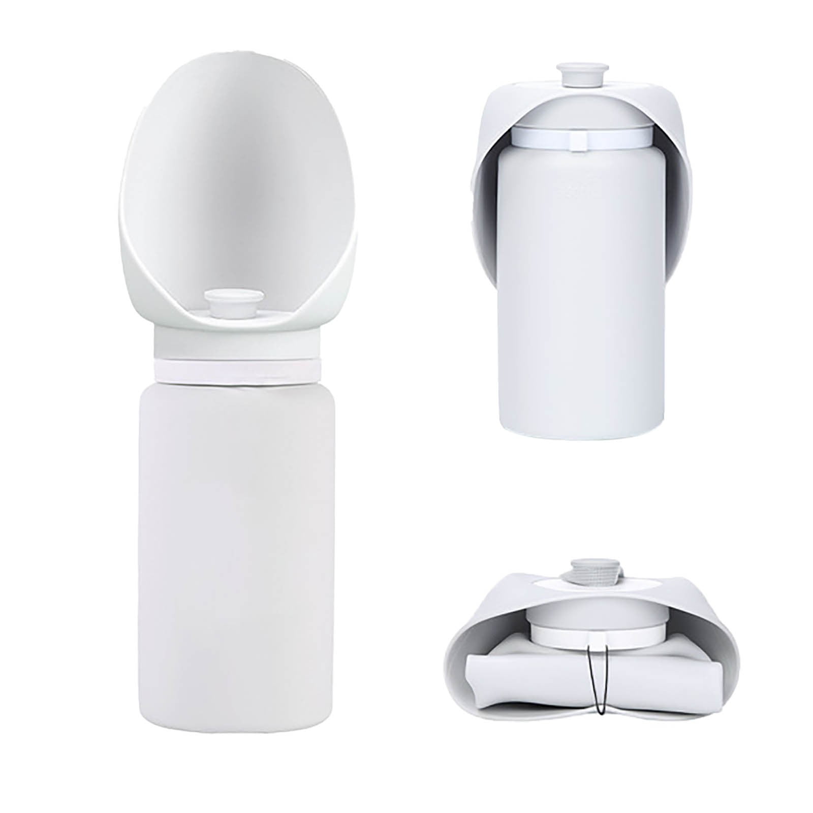 Portable Pet Water Bottle for Dogs and Cats - Foldable Outdoor Drinking ...